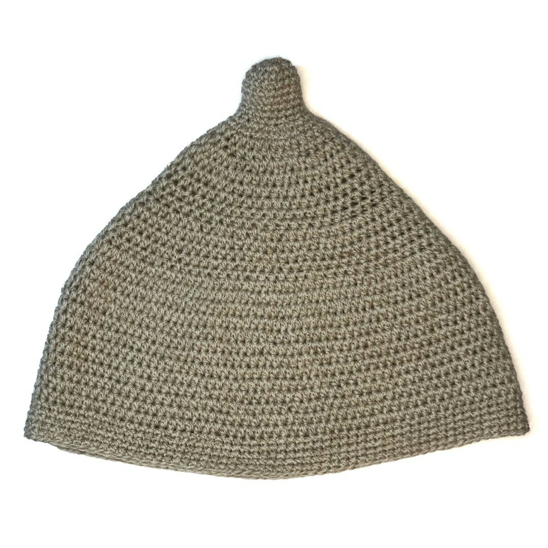 Шапка для бани Linen Steam АРТ Натюрель Бежевый (лён, шерсть)