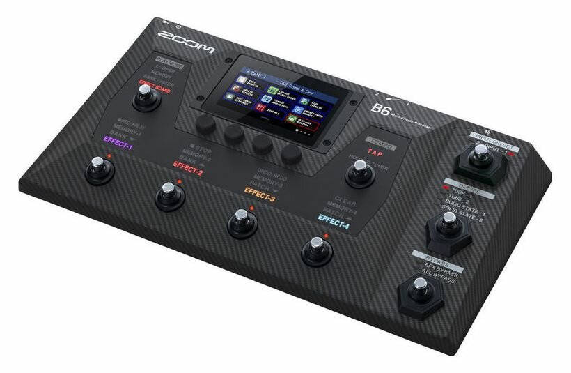 Процессор для бас-гитары Zoom B6