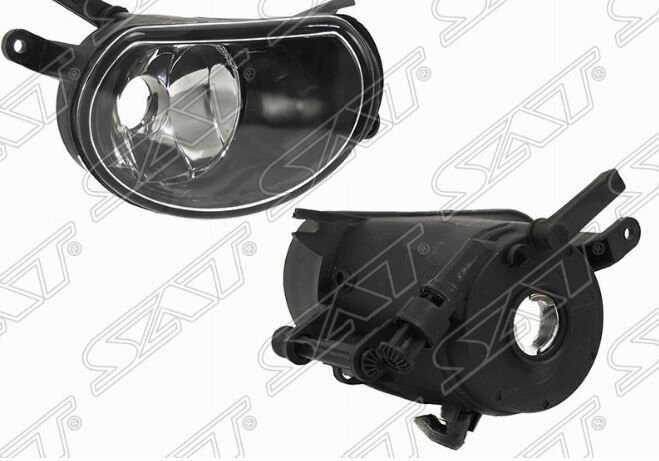 Фара противотуманная SAT, для Audi Q7, LED/галогеновые лампы