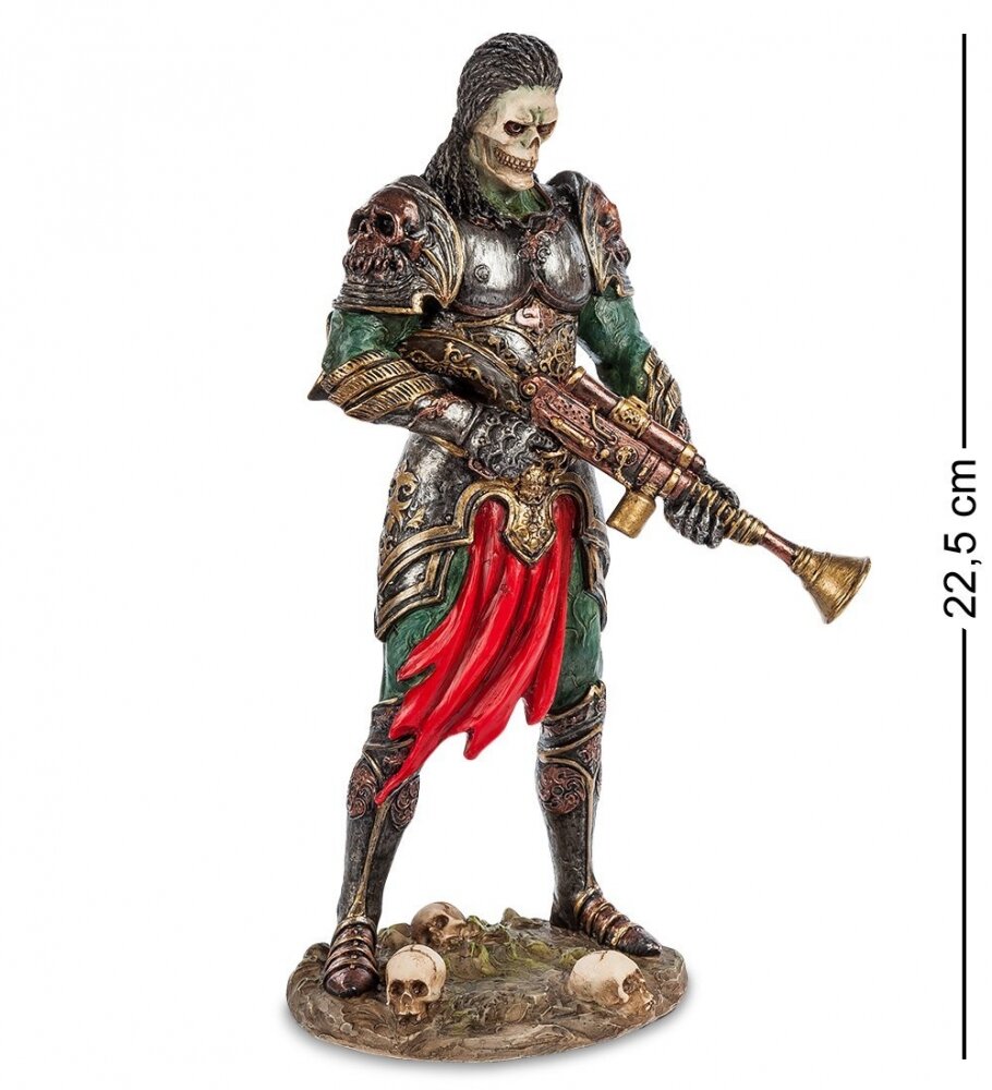 Статуэтка Veronese "Вооруженный Зомби" (color) WS-380