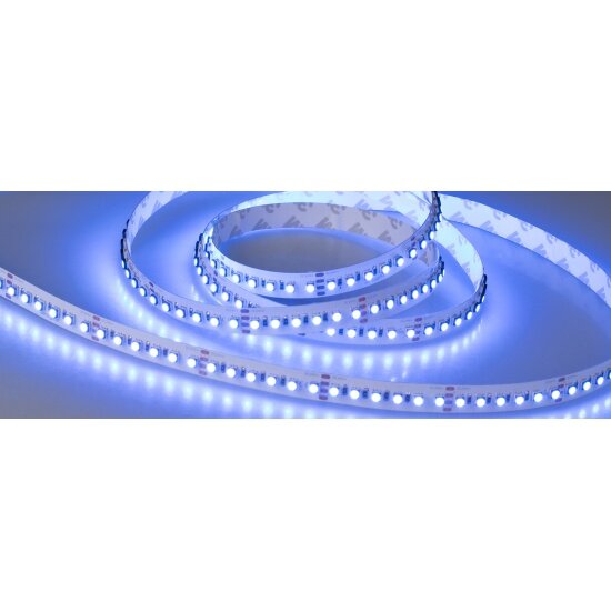 Светодиодная лента Arlight MINI-F120-12mm 24V RGB (22.4 W/m, IP20, 3535, 5m) (, Открытый)