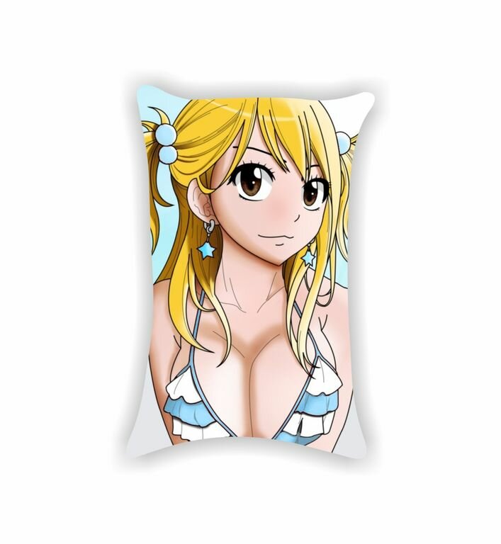 Подушка Хвост Феи, Fairy Tail №60, Картинка с одной стороны