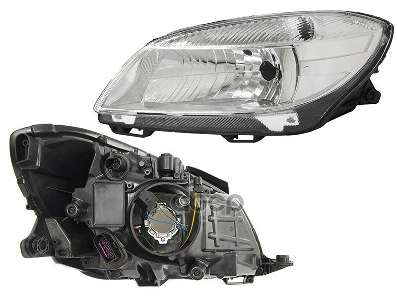 Фара Skoda Fabia 10-15 / Roomster 06-15 (Слева) Sat арт. ST6651122L