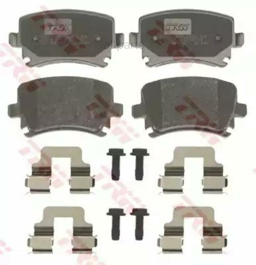 TRW GDB1622 Колодки задние AD A3 A6 VW G4 G5 B5 B6 Tiguan TRW GDB1622