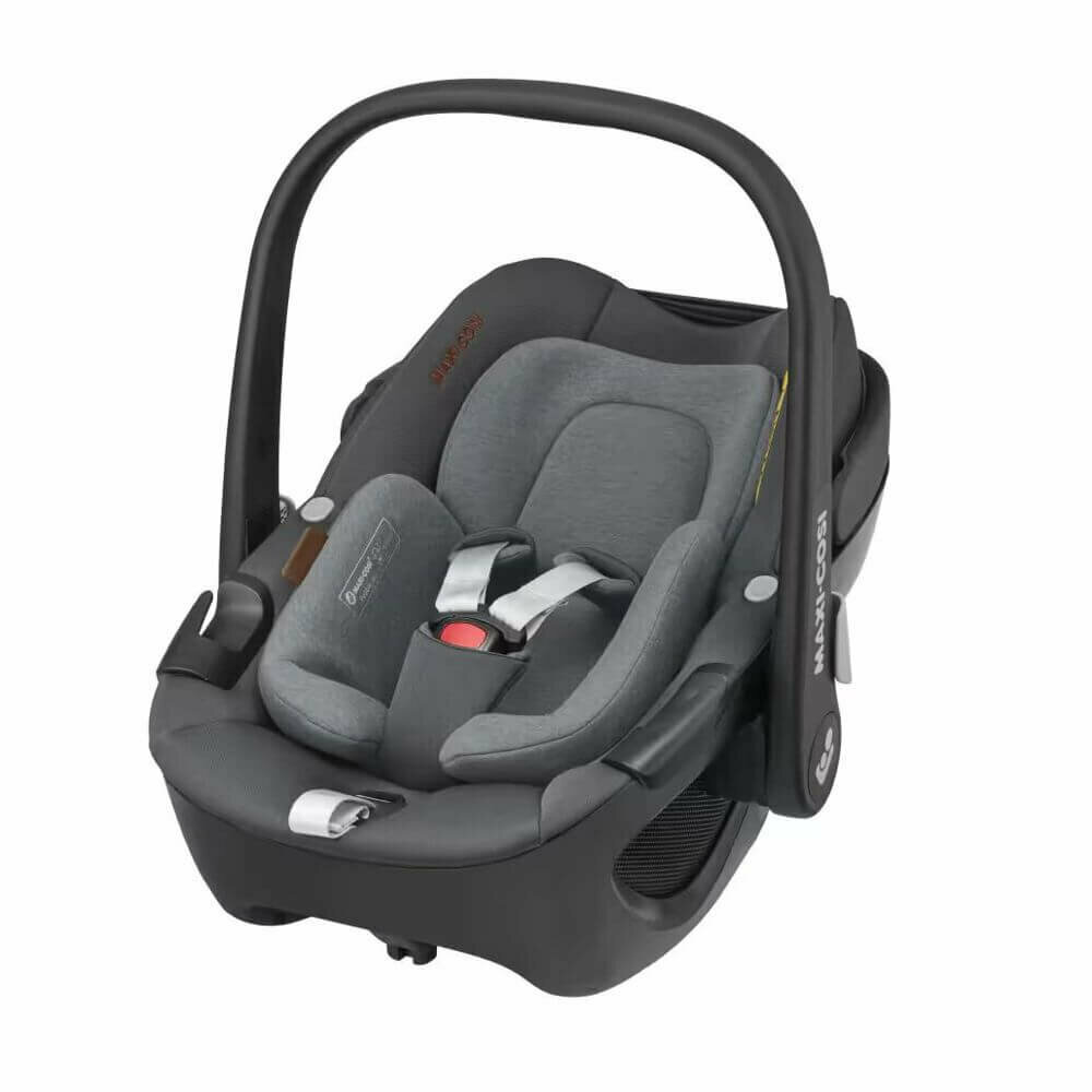 Maxi-Cosi Pebble 360, автолюлька до 1 года гр.0 (0-13 кг), цвет Twillic Grey