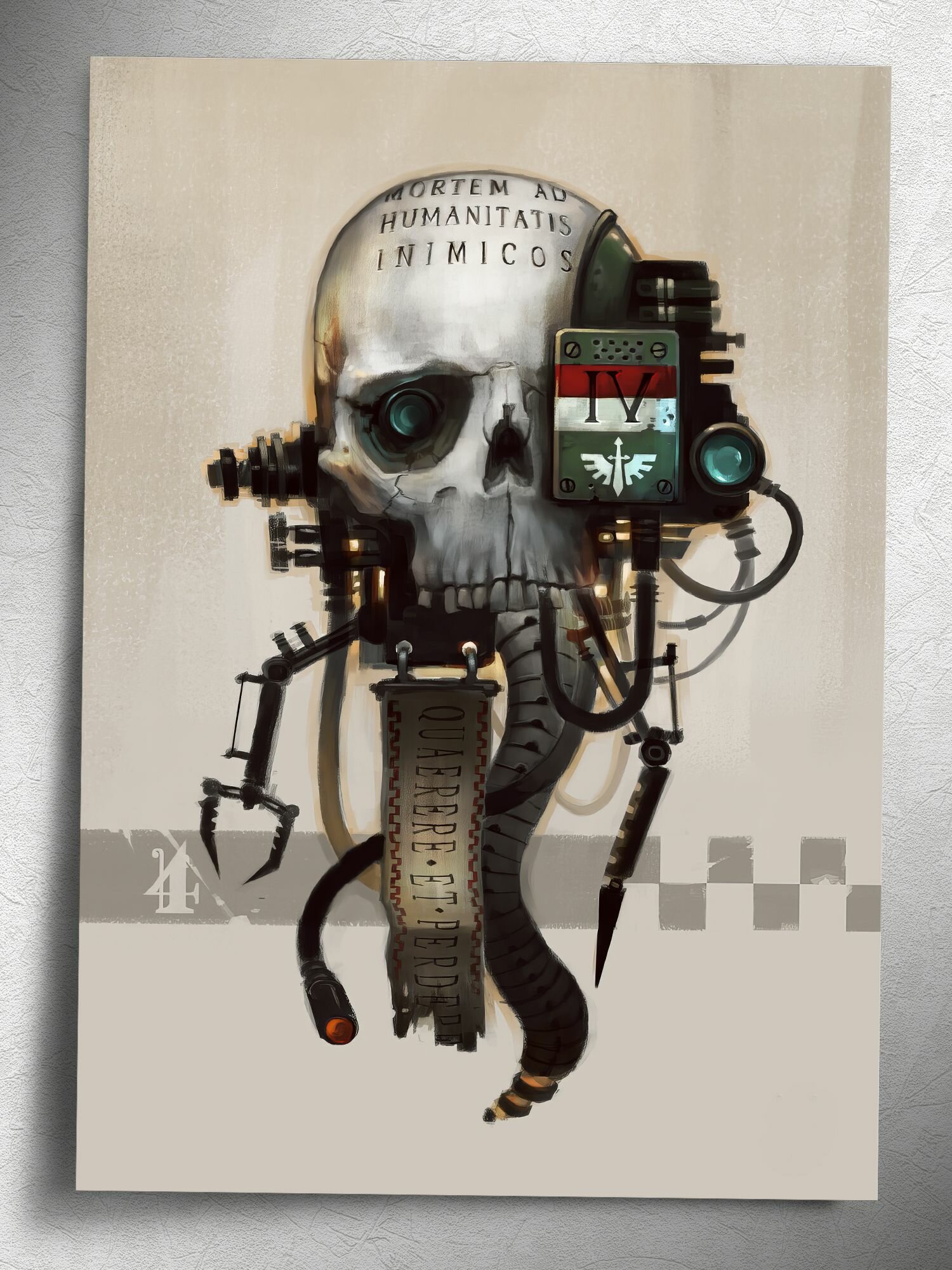 Постер: Служение Темным Ангелам (Вархаммер 40000, Warhammer)