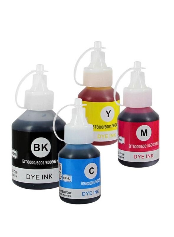 Набор чернил SP BT6000BK/BTD60BK/5000M/C/Y для Brother (4 цвета по 100 мл)