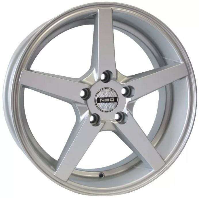 Диск автомобильный литой NEO V03-1560 15x6 4x100 et40 dia54.1 Серебристый