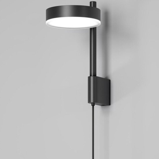 Настенный светодиодный светильник Elektrostandard Tobi 40129/LED черный a064592