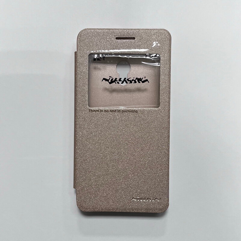 Чехол-книжка для Asus A450CG ZenFone 4, цвет золотой, Nillkin Sparkle Series