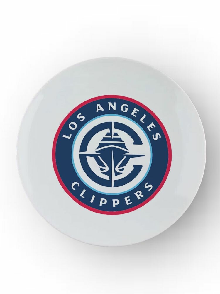 Тарелка баскетбольный клуб НБА Los Angeles Clippers - Лос-Анджелес Клипперс