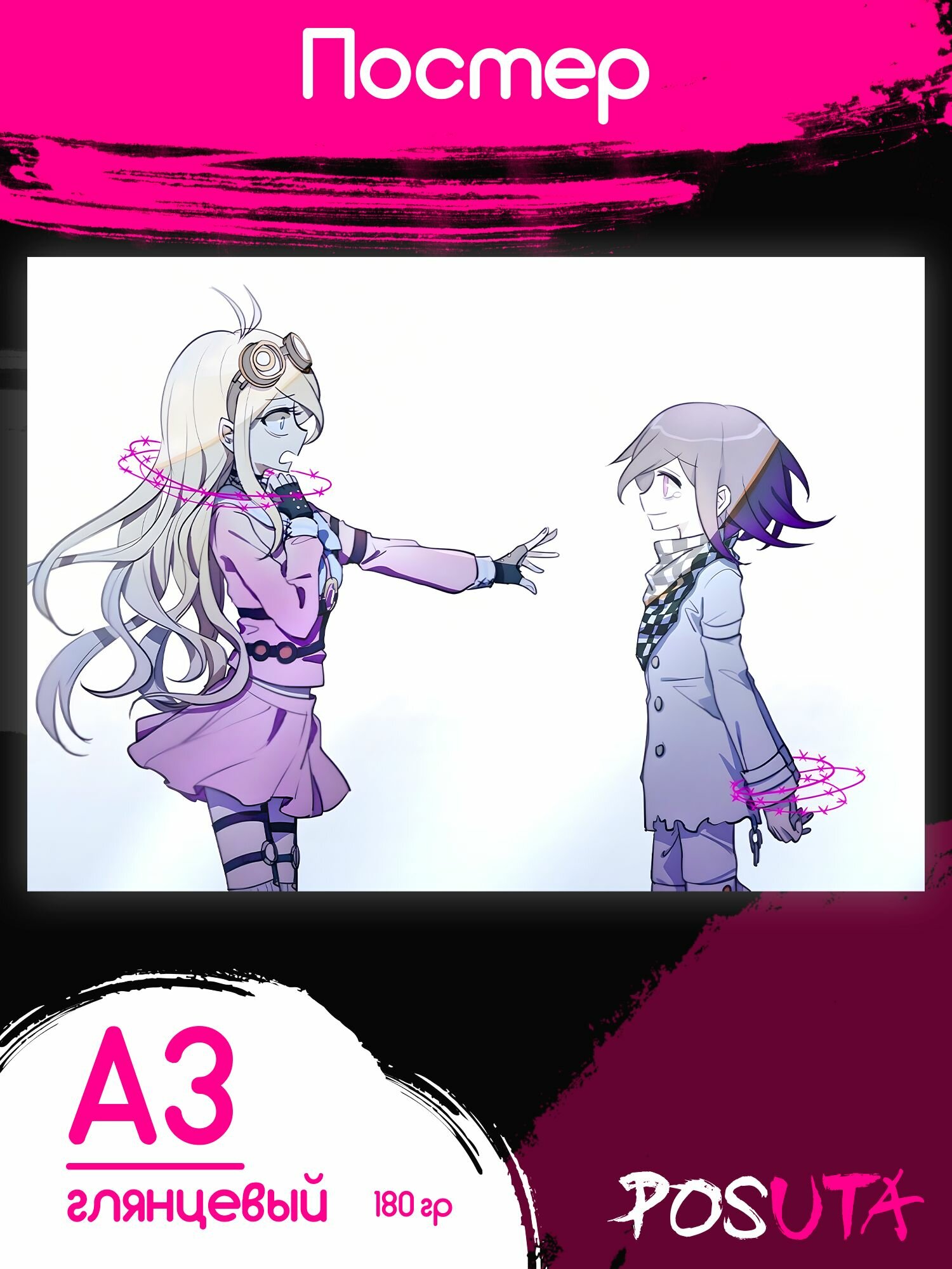 Постеры на стену Danganronpa