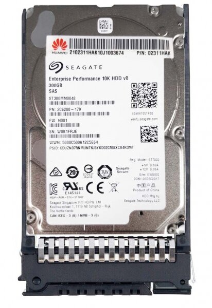 Жесткий диск Huawei 2C6200-179 300Gb 10000 SAS 2,5" HDD