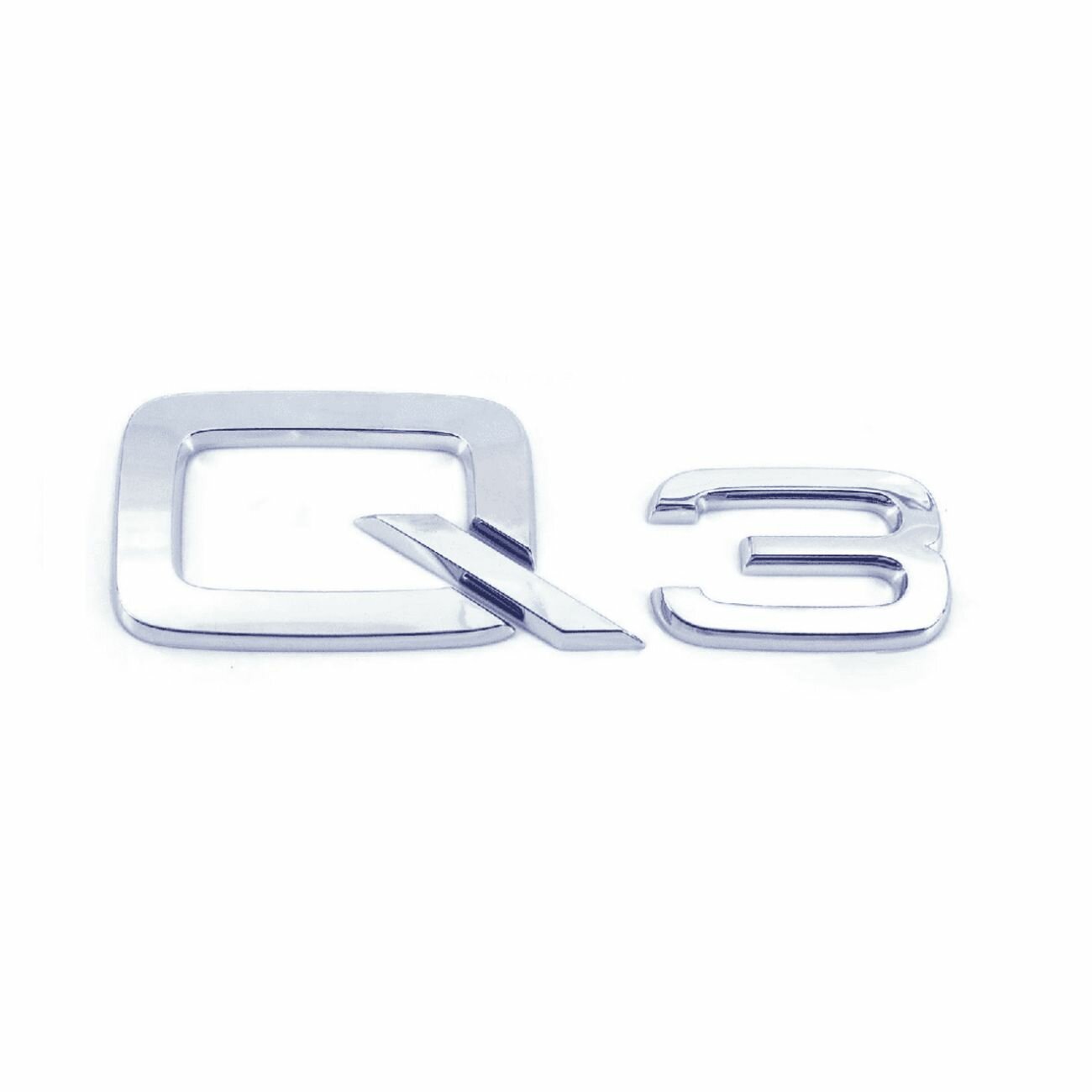 Шильдик на багажник для Audi Q3 хром