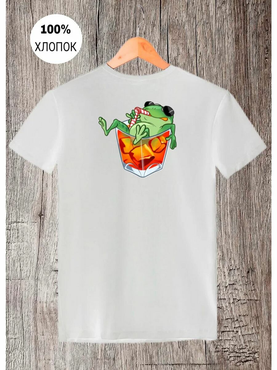 Футболка лягушка