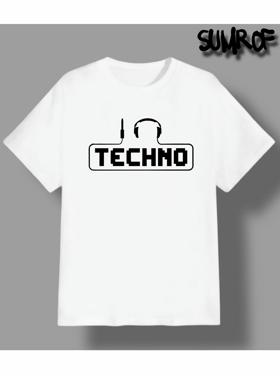 Футболка Zerosell techno техно