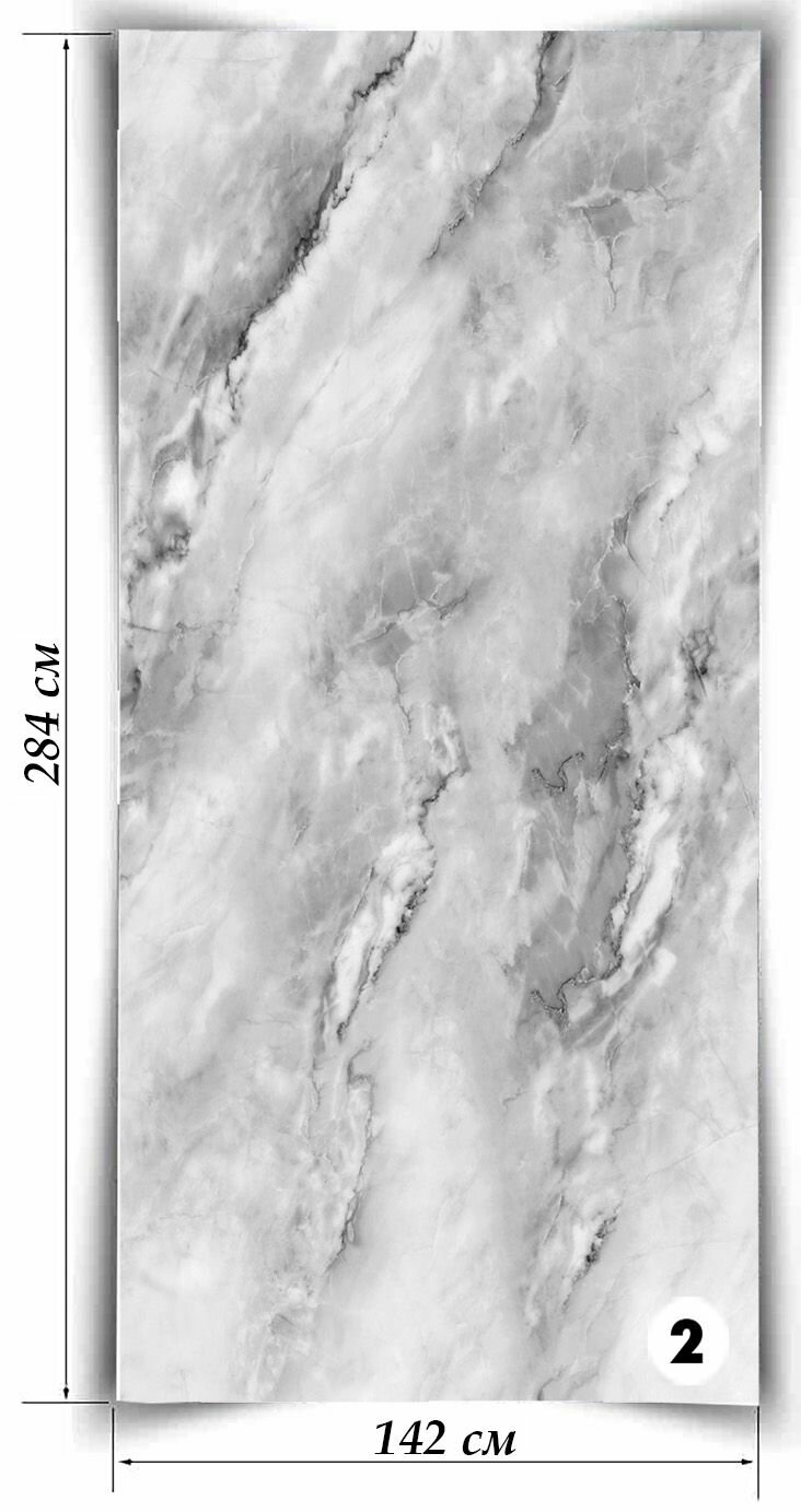 Гибкий Мрамор Джей Грей, лист 142х284 см, 4,033 кв. м, толщина 2 мм, подходит для наружной и внутренней отделки, экологичный, состоит из натуральной мраморной кроошки