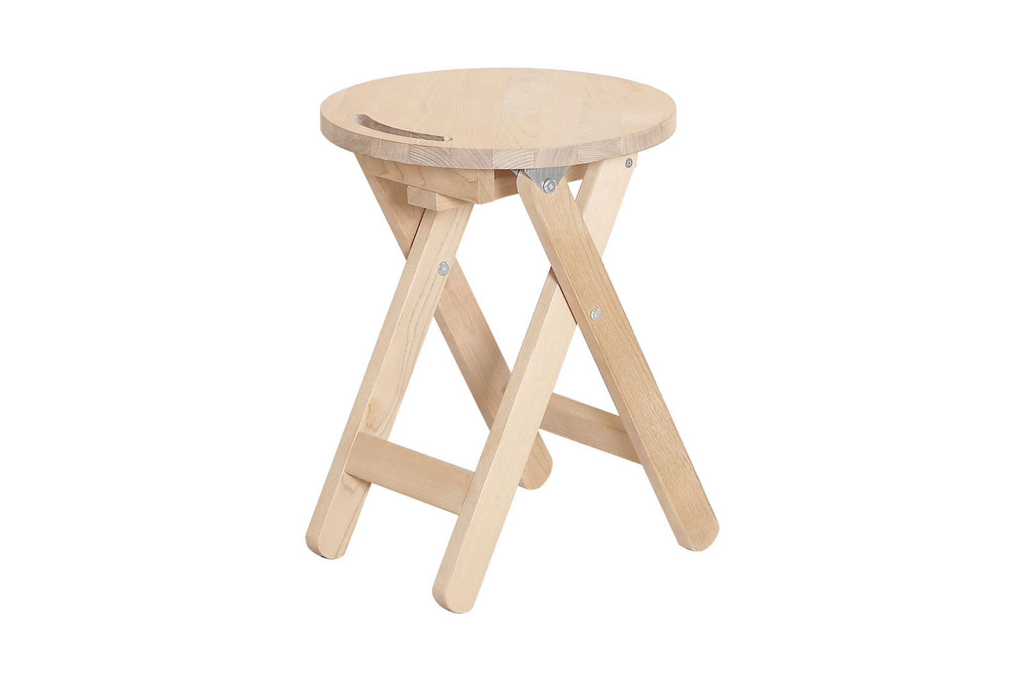 Табурет на кухню деревянный Нонтон складной с ручкой 35x39x44.5 см