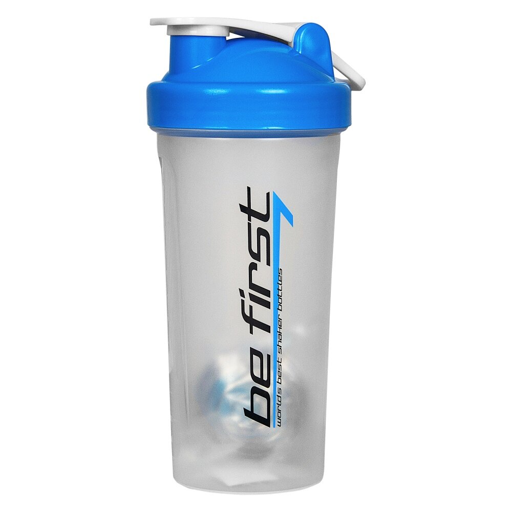 Be First Шейкер Be First с шариком TS1356 с логотипом, 600 мл, Цвет Прозрачный-Красный