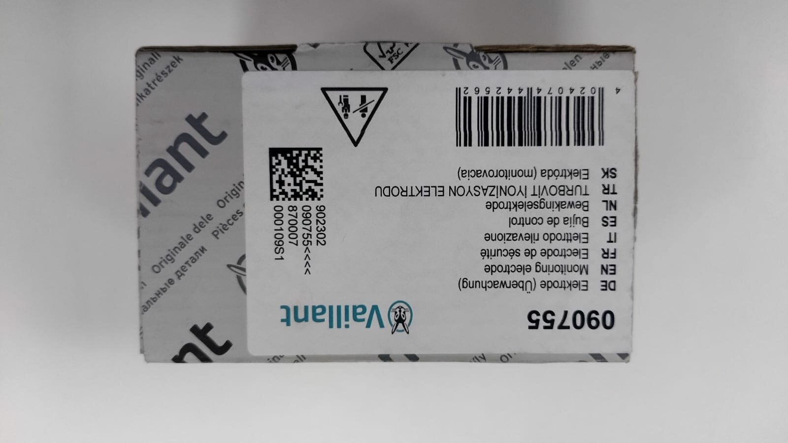 Электрод розжига Vaillant артикул 090755