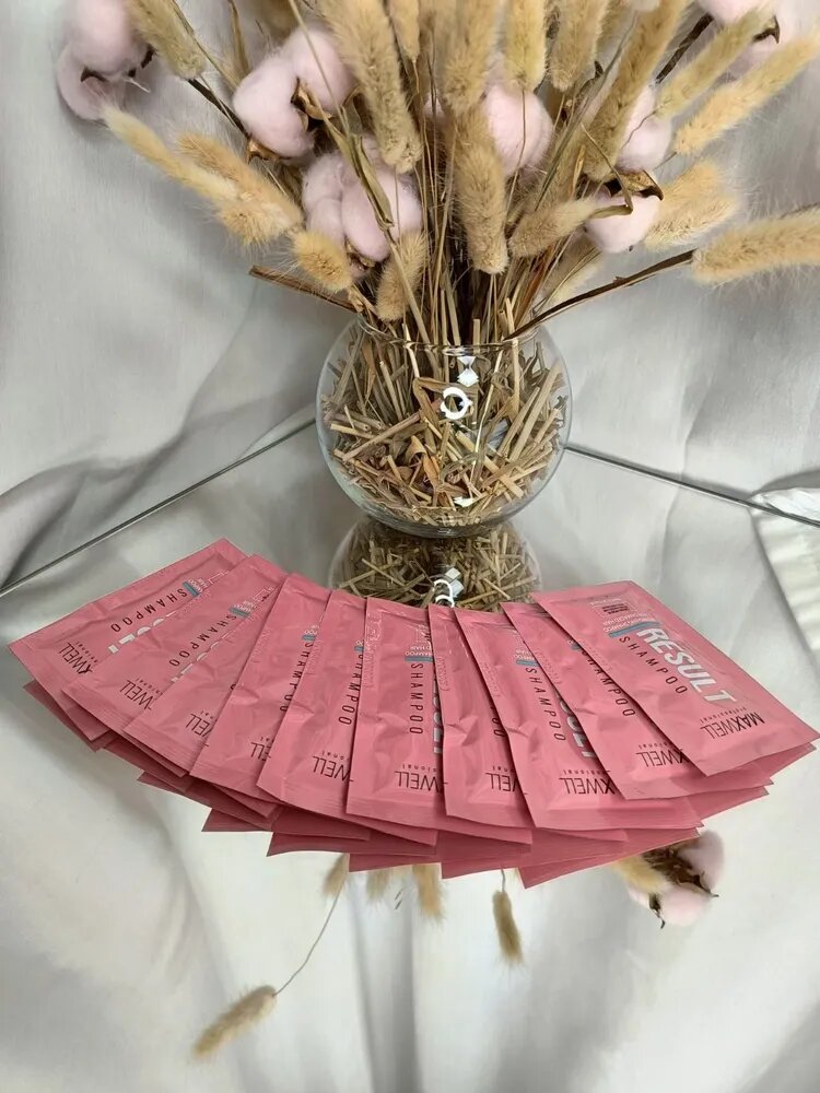 Набор саше Шампунь увлажняющий MAXWELL Result Shampoo 10 шт * 10 мл