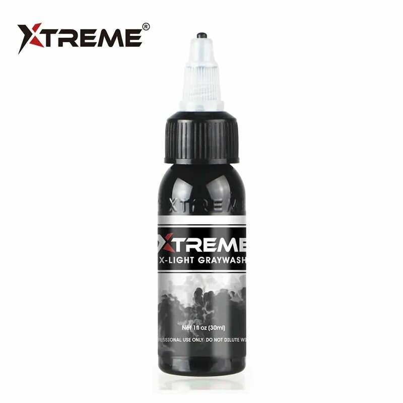 Теневая тату краска X-LIGHT GRAYWASH Xtreme Ink, 30мл