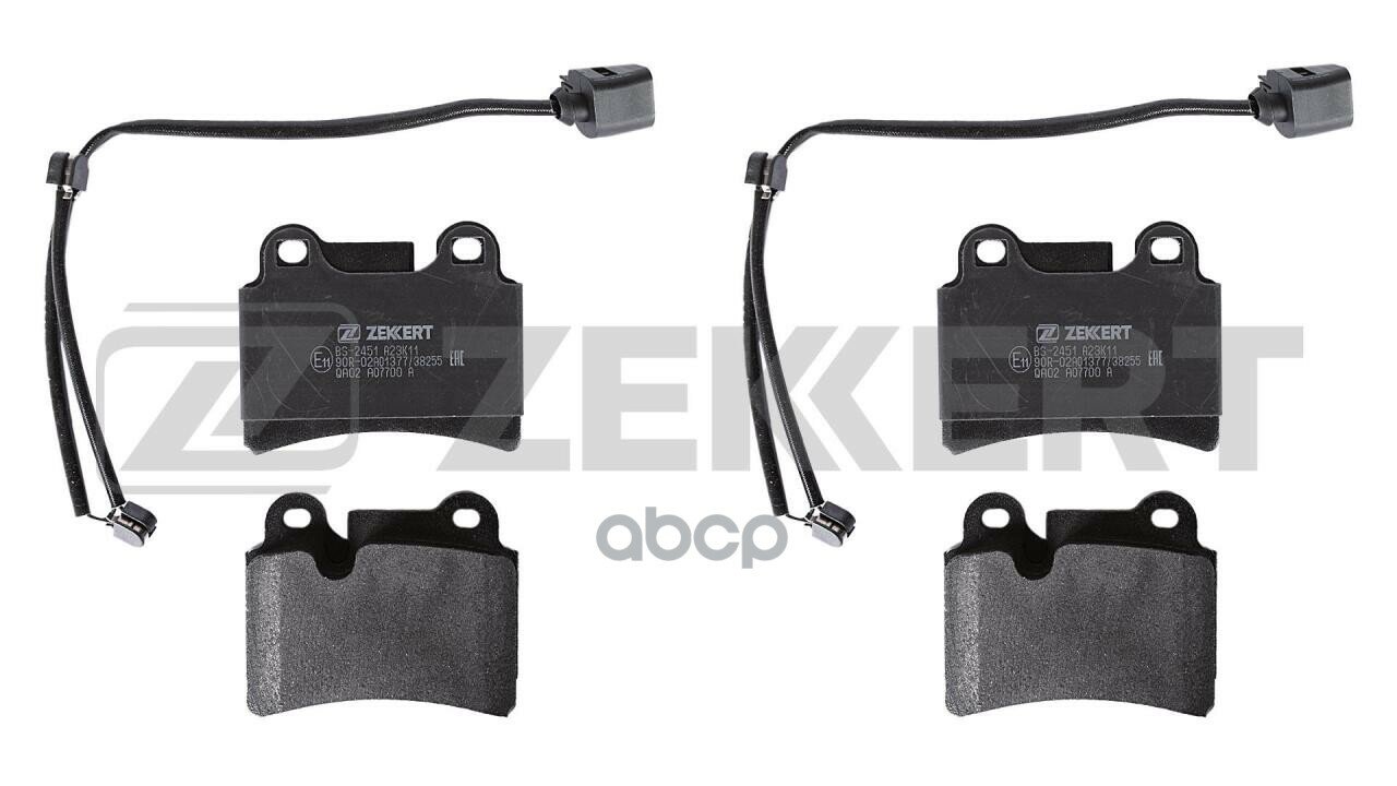 Колодки Тормозные Задние Vw Touareg 02- Zekkert арт. bs-2451