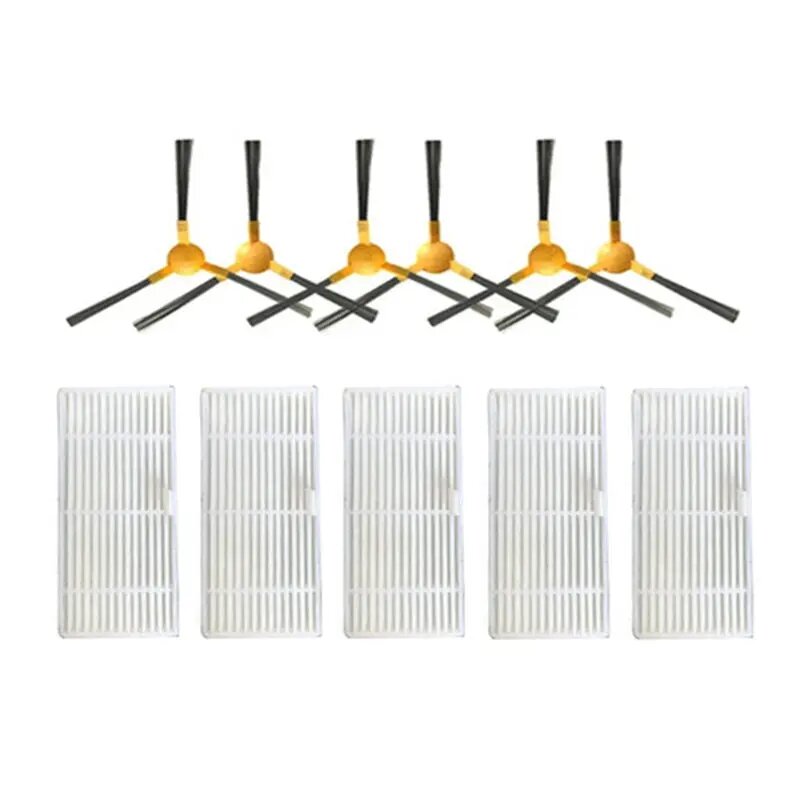 Боковые щетки и фильтры HEPA для роботов-пылесосов Haier QT42W TAB-HTH00H As shown2