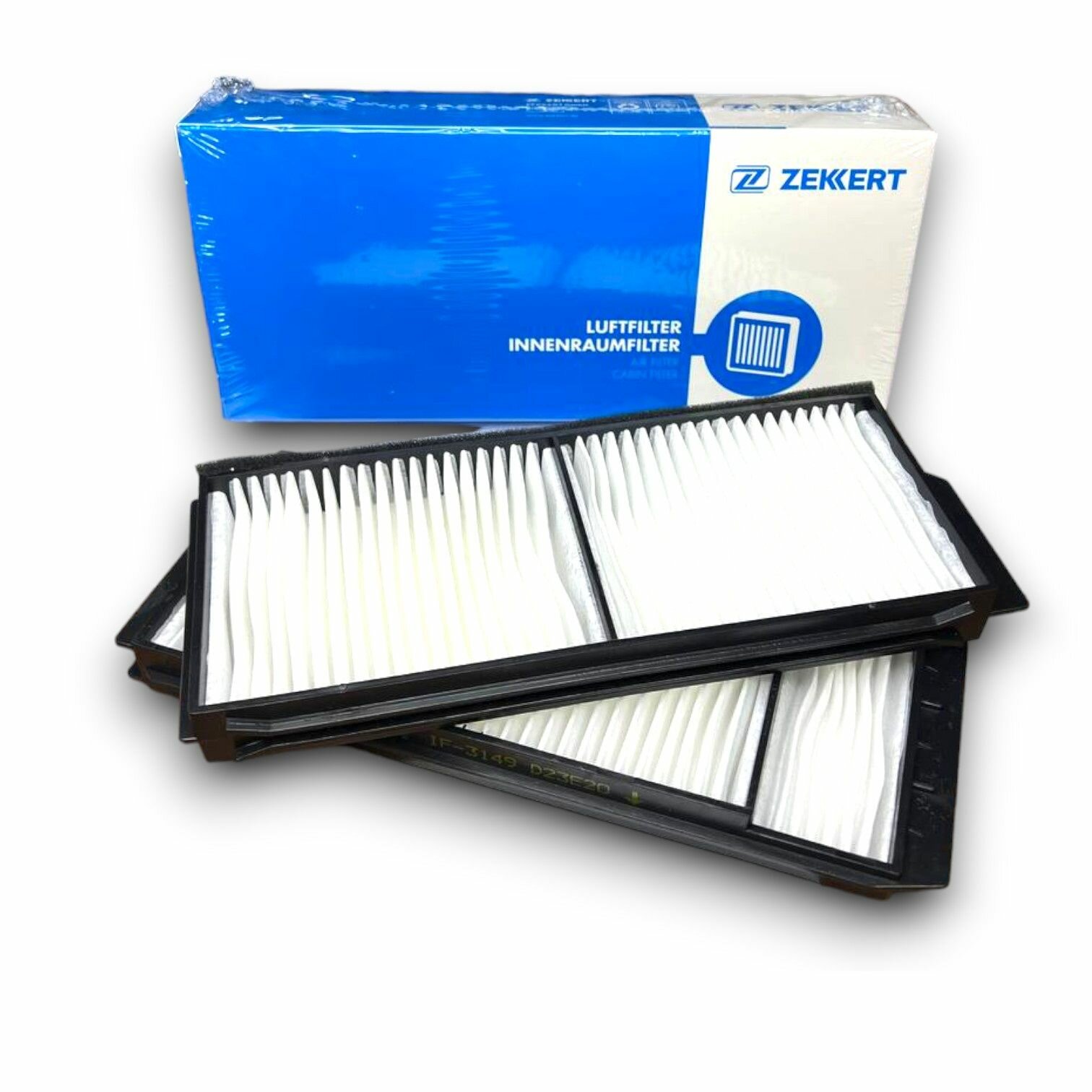 Фильтр салонный Mazda 3 BK (Мазда 3 БК) 2003-2009, Совместимы: Mazda 5 (CR19) / Mazda 5 (CW) ZEKKERT