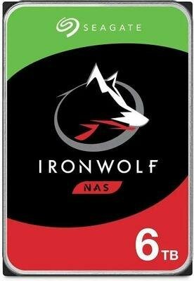 Жесткий диск SEAGATE SATA-III 6TB ST6000VN006 NAS Ironwolf (5400rpm) 256Mb 3.5"