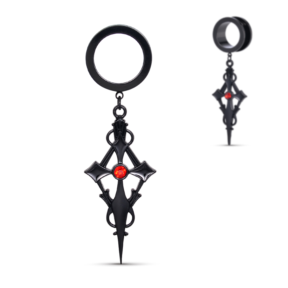 Серьги с подвесками, кристалл