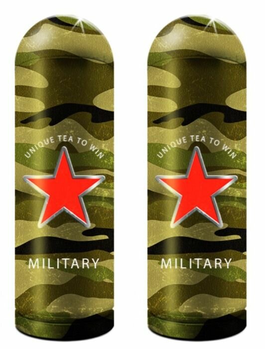 Черный Дракон Чай Military, черный, индийский, 50 г, 2 уп