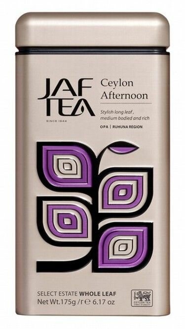 Jaf Tea Ceylon Afternoon, чай чёрный, в банке, 125 грамм
