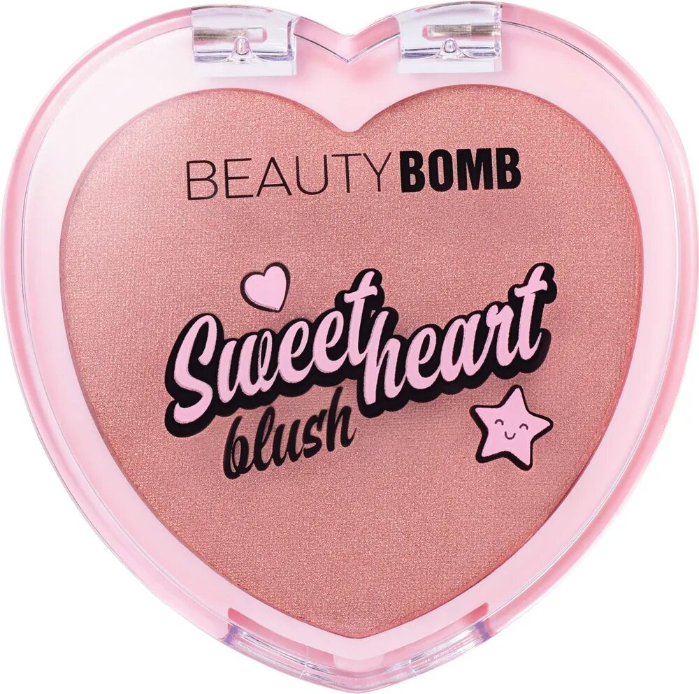 Румяна Beauty Bomb Blush Sweetheart тон 03, персиковый, 3,5 г
