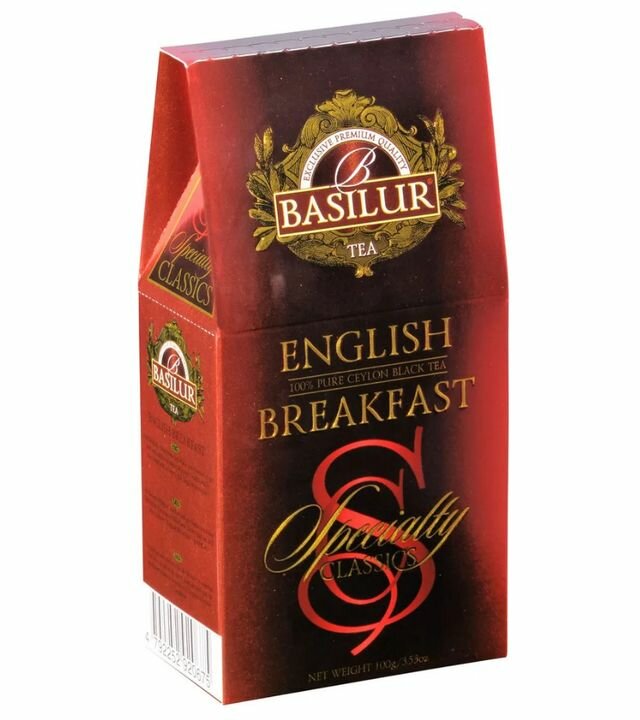 Basilur Чай черный Английский завтрак, 100 г