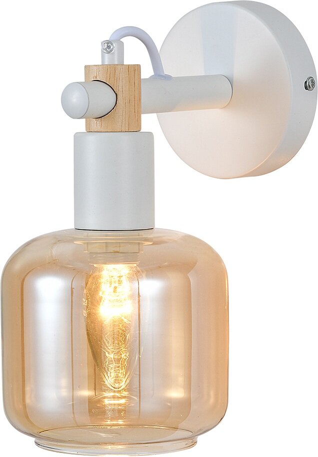 Бра, настенный светильник Escada Skald 1109/1A White, E14, IP20, Модерн