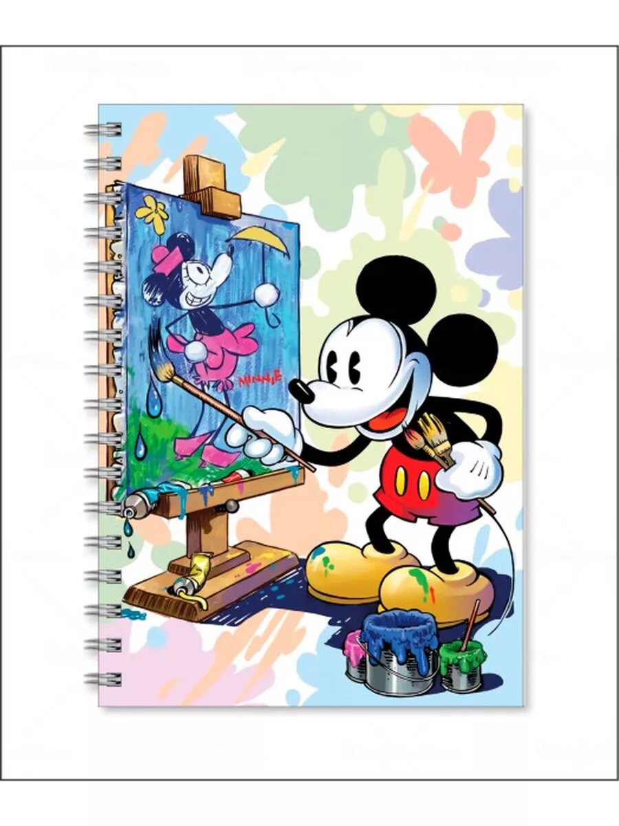Тетрадь Микки маус, Mickey mouse А4