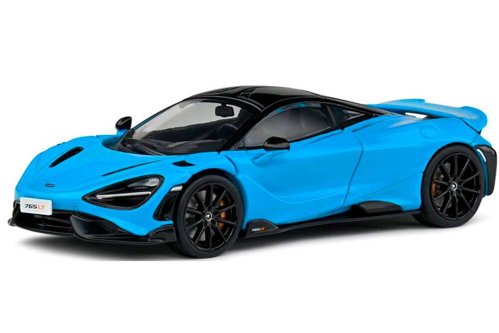 Модель коллекционная SOLIDO Mclaren 765 lt 2020 light blue