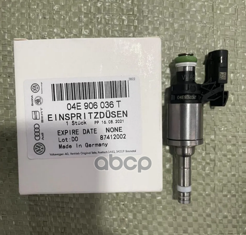 Форсунка VW Polo (10-22) топливная OE VAG арт. 04E906036AF