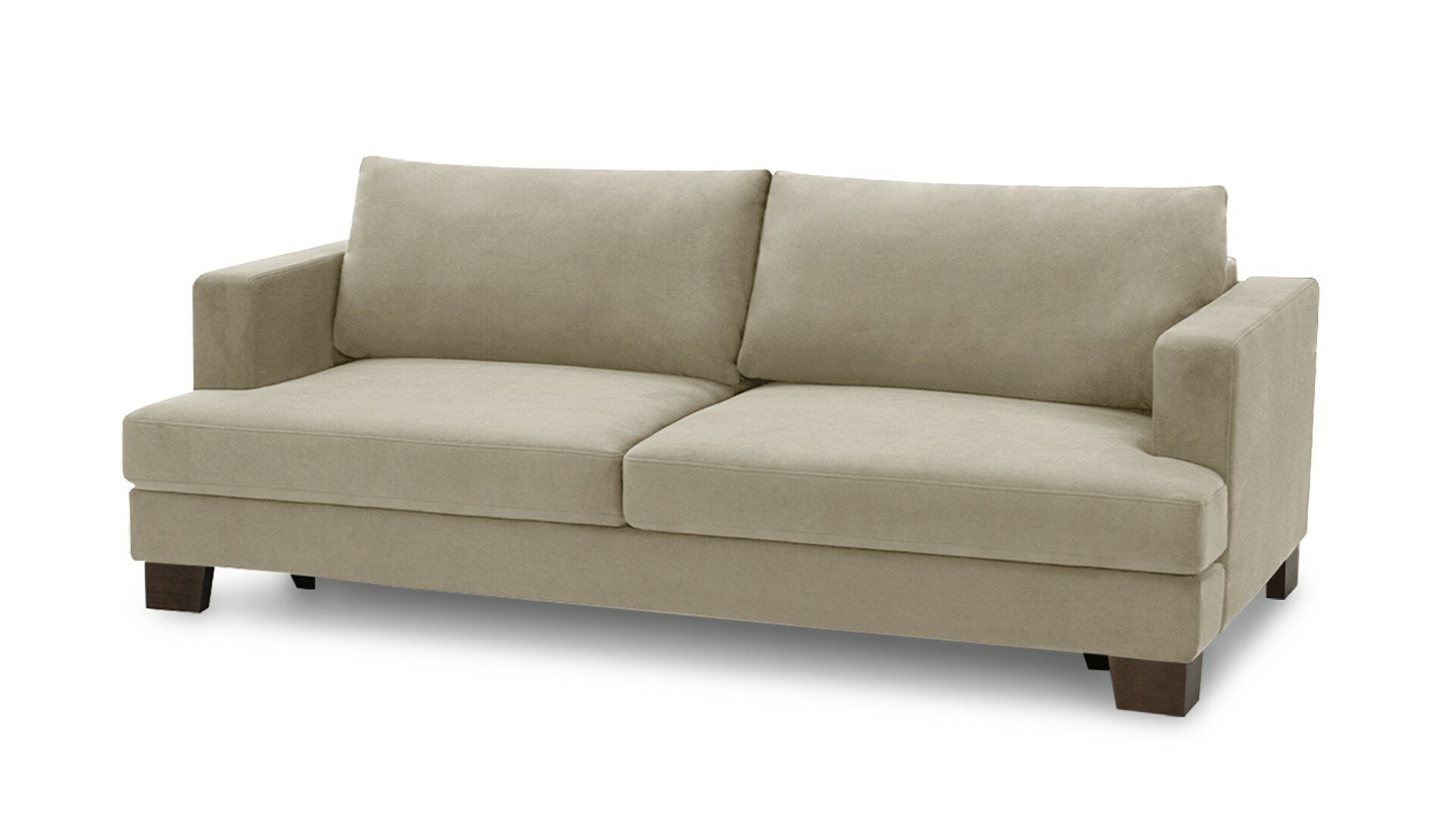 Диван Марсель Vivaldi 04 NEW 220x116x90 см, коричневый , еврокнижка GOODFORM