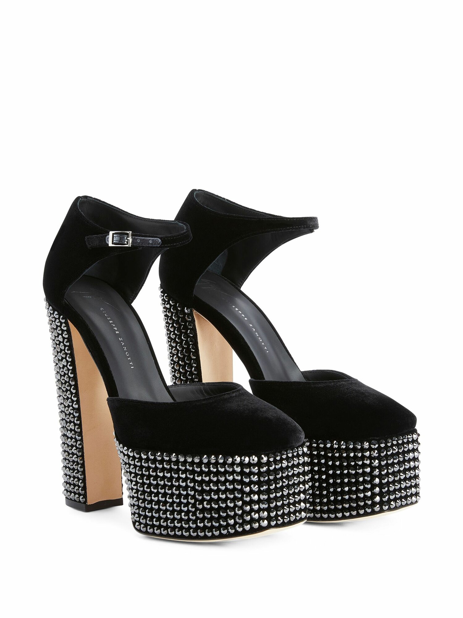 Туфли Giuseppe Zanotti Bebe Strass 150, размер 41 EU — фото 1