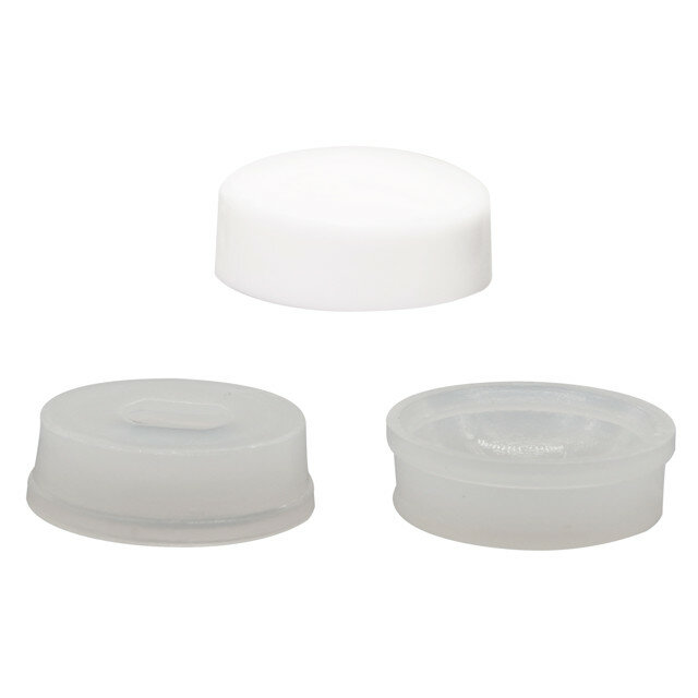 Колпачок декоративный на универсальный шуруп 3,5-4,0мм белый 10шт