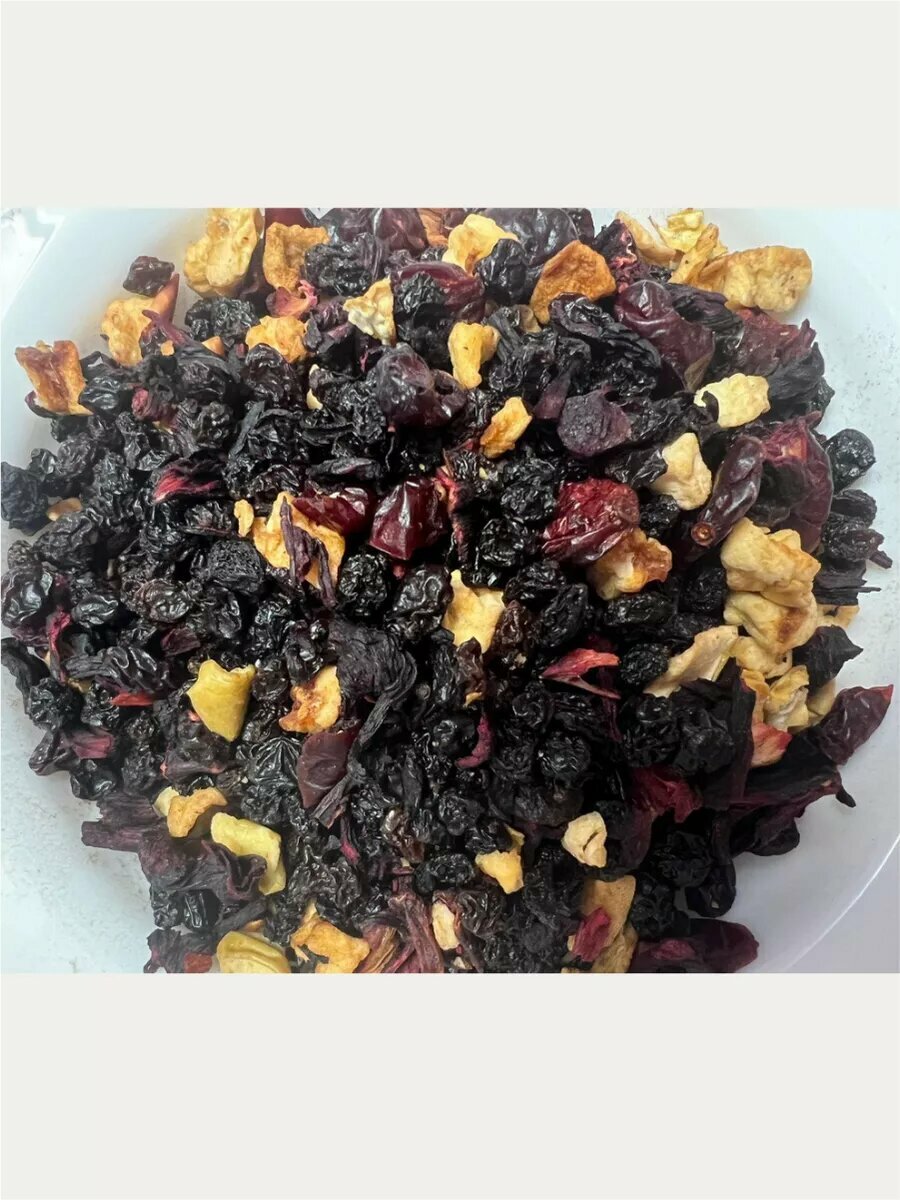 Фруктовый чай "Вишня и Клюква" от Империи Чая - 50 гр