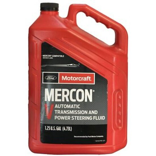 Трансмиссионное масло Ford MOTORCRAFT Mercon-V синтетическое 4.73 л (США)