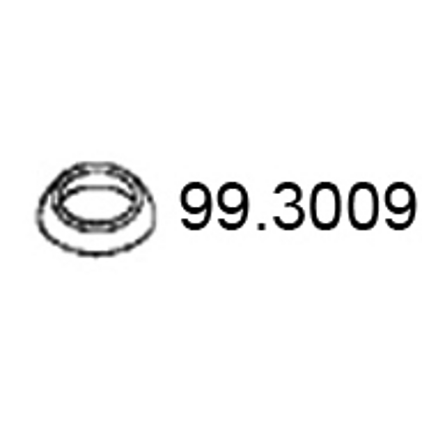 ASSO 99.3009 (4402484 / 6001547473 / 7700797807) кольцо уплотнительное