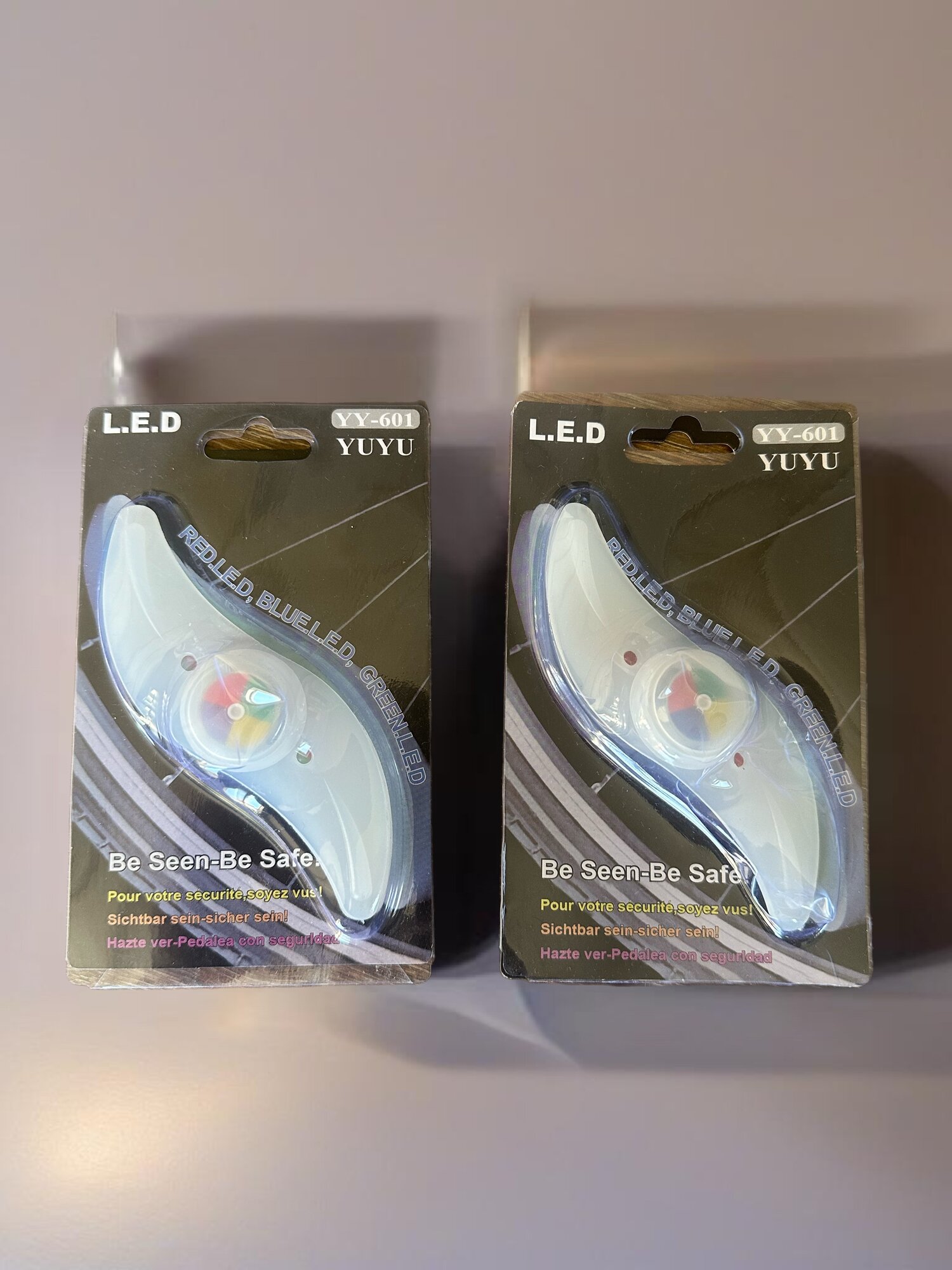 Фонарь на спицы декоративный (создает рисунок при вращении колеса)