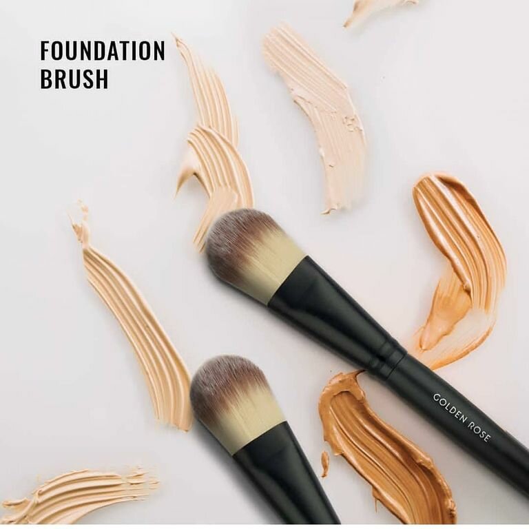 GOLDEN ROSE Кисть для нанесения тональных средств FOUNDATION BRUSH K-FIR-009