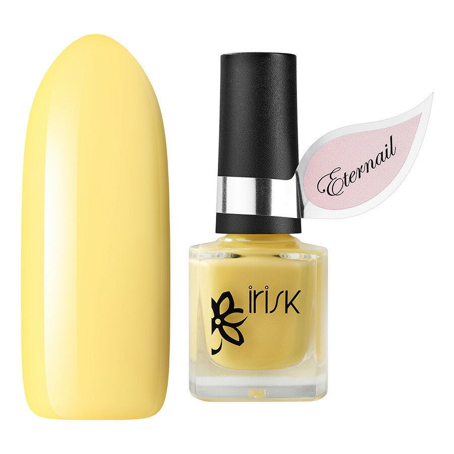 Irisk, Лак на гелевой основе Eternail mini Wine 04 Paglierino, 8 мл