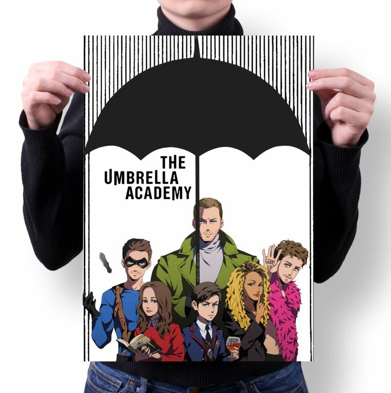 Плакат Академия Амбрелла , The Umbrella Academy №10, А4