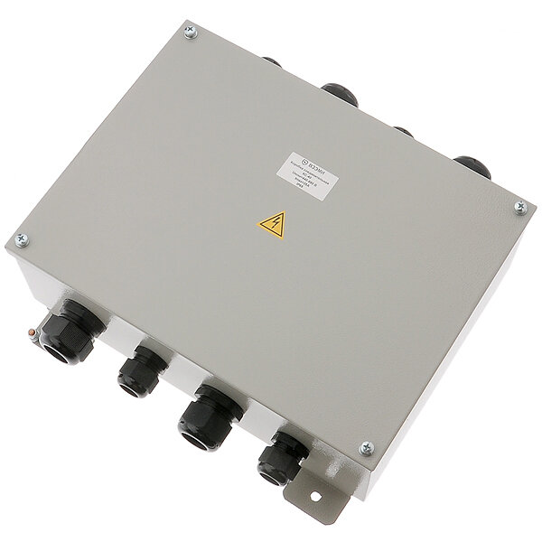 Коробка КС-40 с зажимами 300х230х100мм металлическая 40 зажимов 4кв. мм IP65 (взэми)